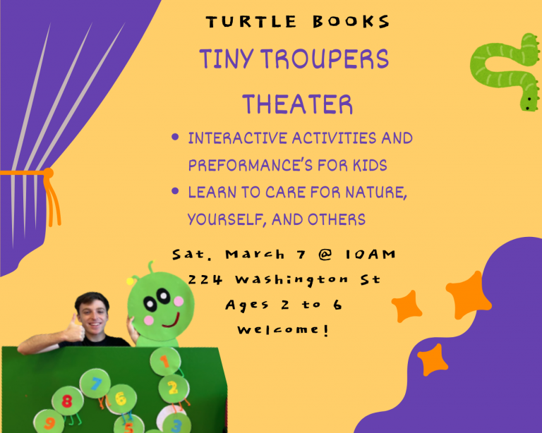 Tiny Troupers Theater - Immersive Theater Experience - Turtle Books